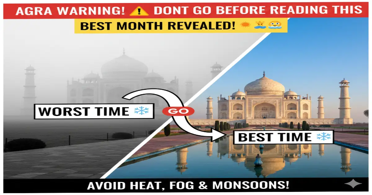 Best Time to Visit Agra for a Perfect Taj Mahal Trip - 2025