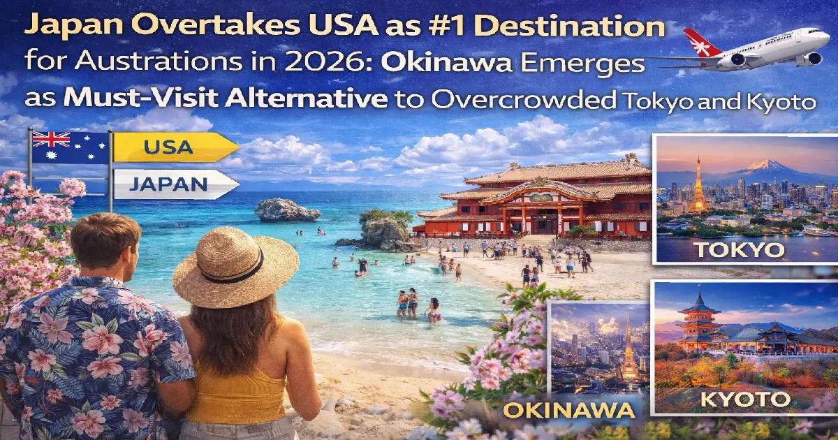 Japan Overtakes USA: Top Australia Destination 2026