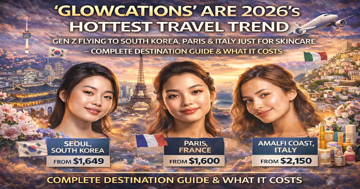 Glowcations 2026: Gen Z Flying to Korea for Skincare Guide