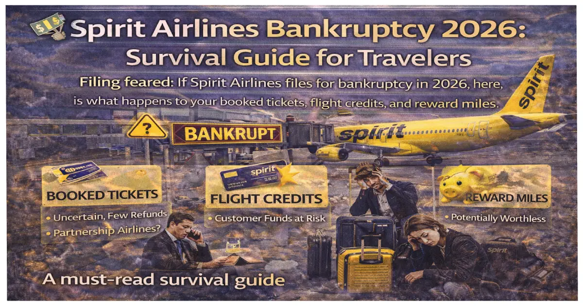 Spirit Airlines Bankruptcy: Will Budget Carrier Survive 2026?