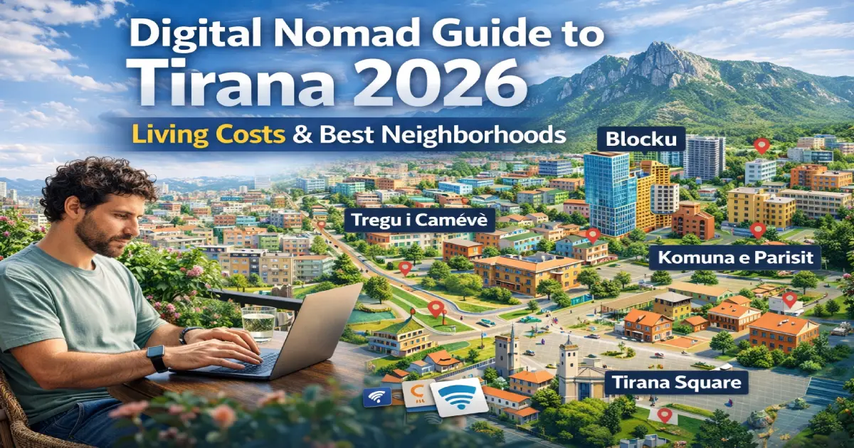 Tirana Digital Nomad Guide 2026: Costs & Neighborhoods