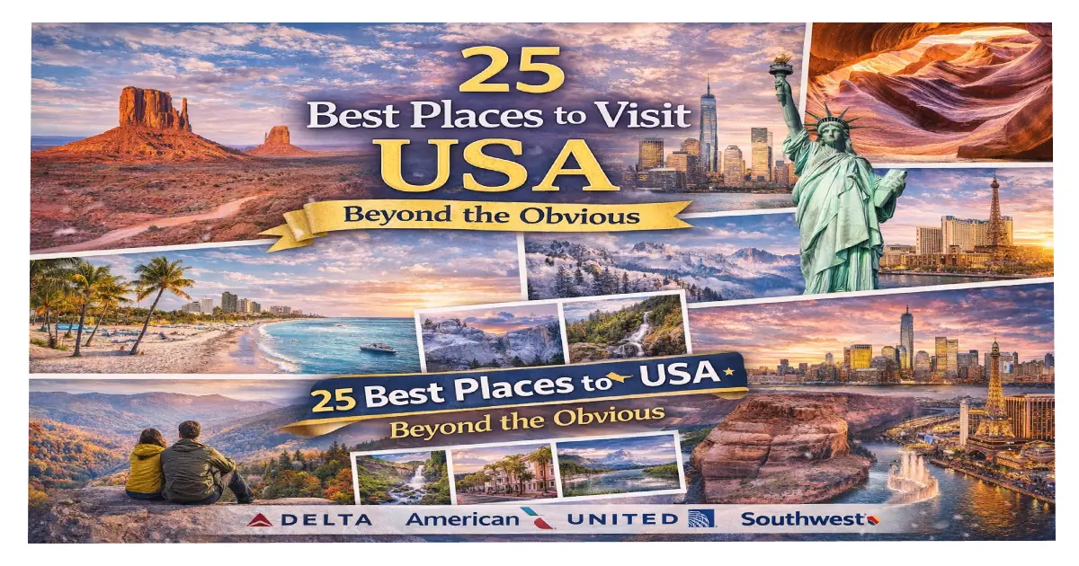 Best Places to Visit in USA in 2026 : Ultimate Guide