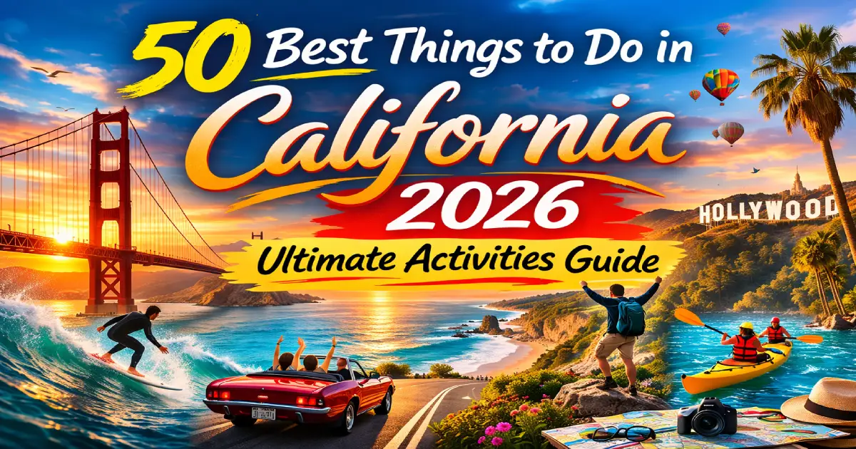 50 Best Things to Do in California 2026: Activities