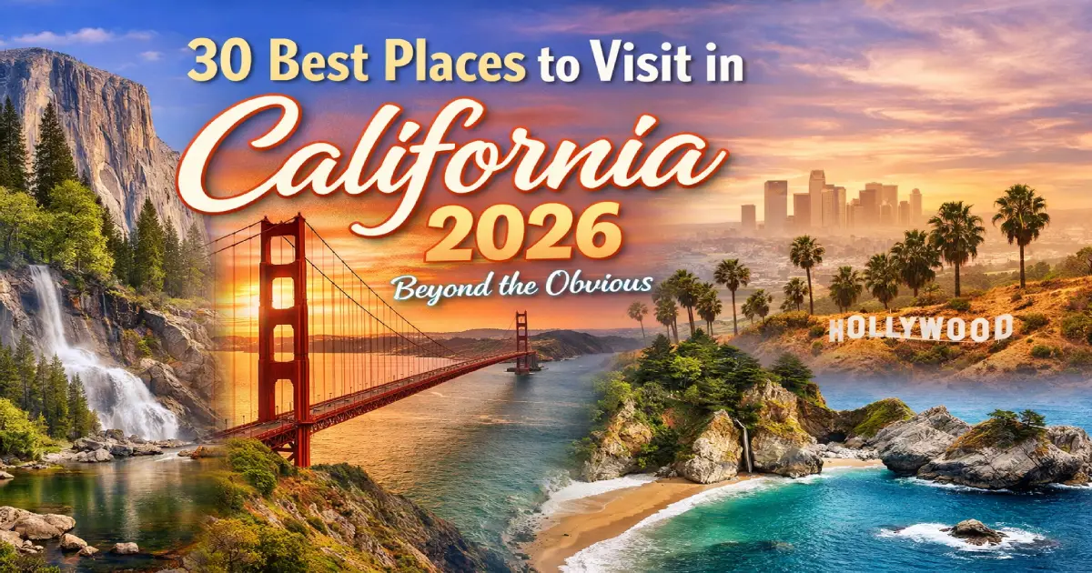 30 Best Places to Visit in California 2026: Beyond Beaches