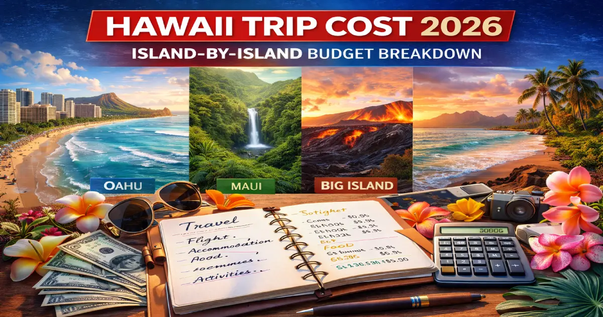 Hawaii Trip Cost 2026: Island-by-Island Budget Breakdown