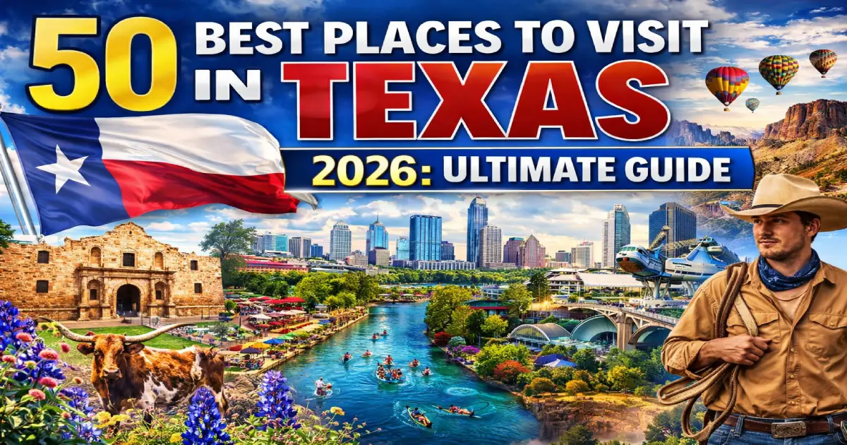 50 Best Places to Visit in Texas 2026: Full Guide