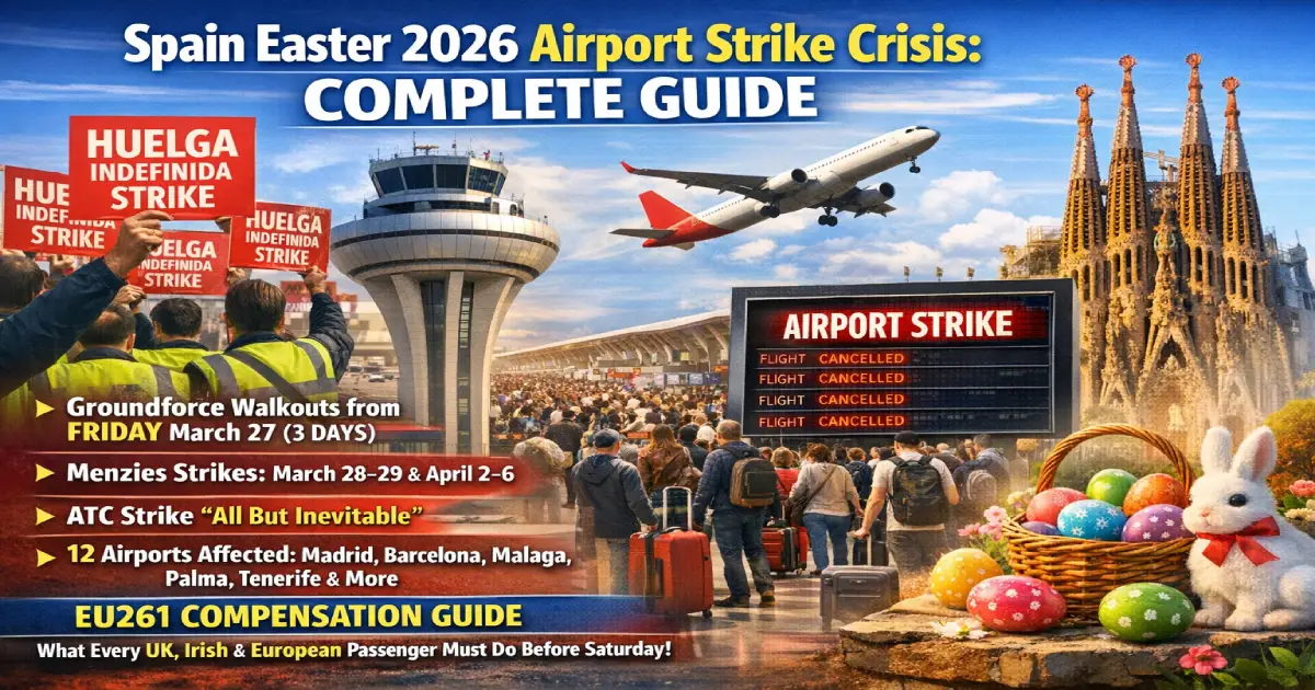 Spain Easter 2026 Airport Strike: Complete Guide, 3 Days Away