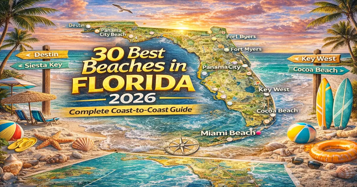 30 Best Beaches in Florida 2026: Complete Guide
