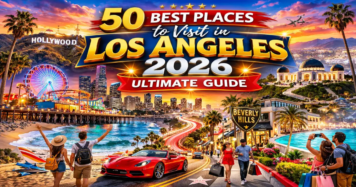 50 Best Places to Visit in Los Angeles 2026: Guide