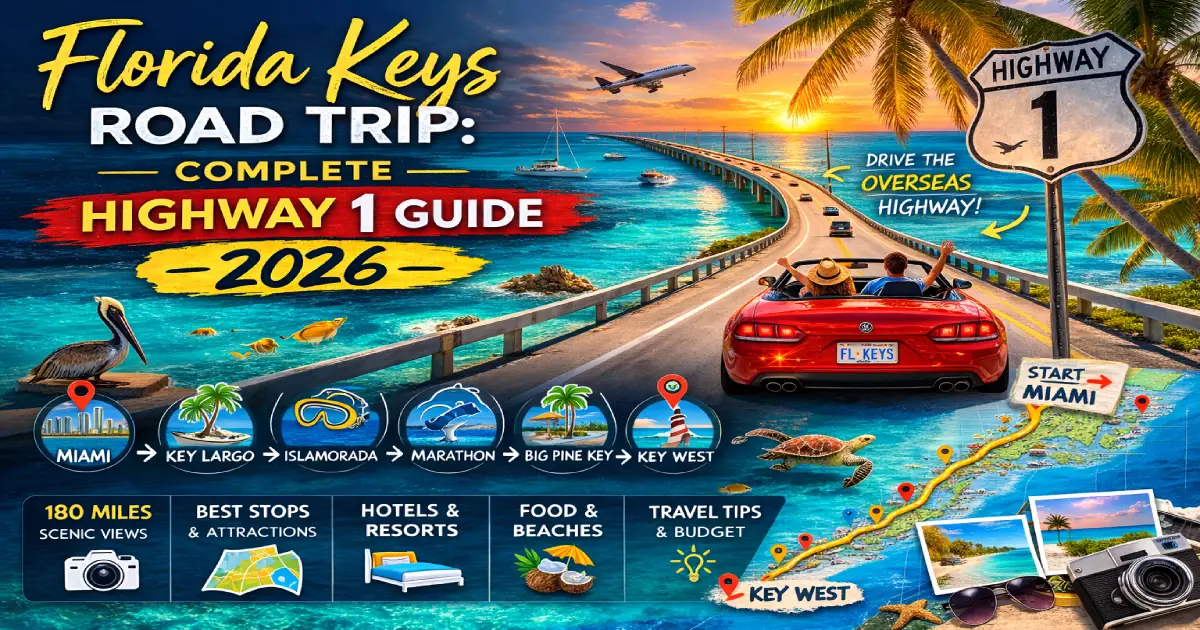 Florida Keys Road Trip 2026: Complete Highway 1 Guide