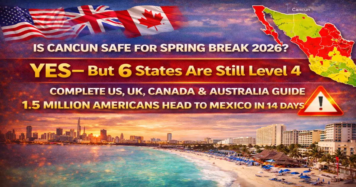 Is Cancun Safe Spring Break 2026? Complete US Guide