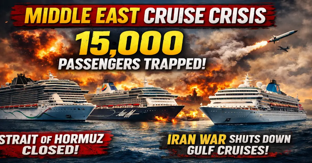 Middle East Cruise Crisis 2026: Ships Trapped Persian Gulf