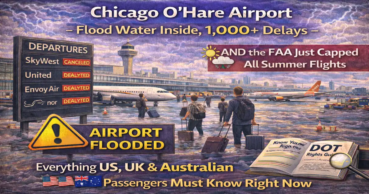 O'Hare Flooded + FAA Caps Summer Flights: What It Means