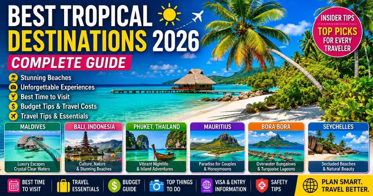 Best Tropical Destinations 2026: Complete Guide