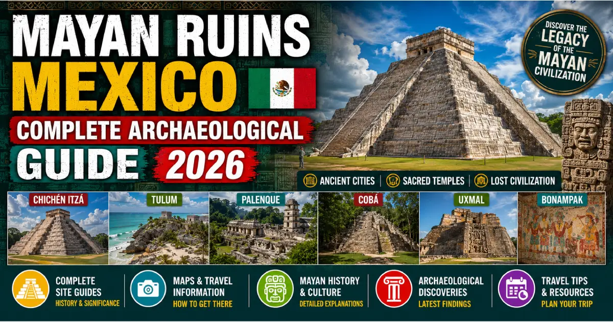 Mayan Ruins Mexico: Complete Archaeological Guide 2026